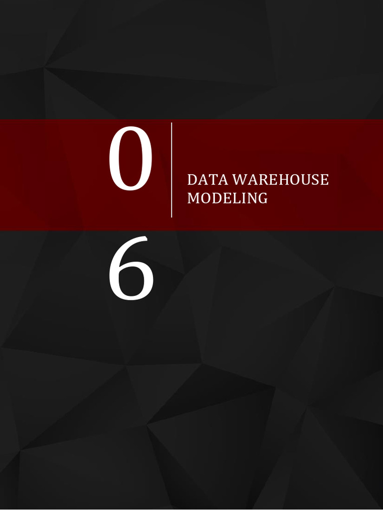 Data Warehouse Modeling Techniques | PDF | Data Warehouse | Data Management