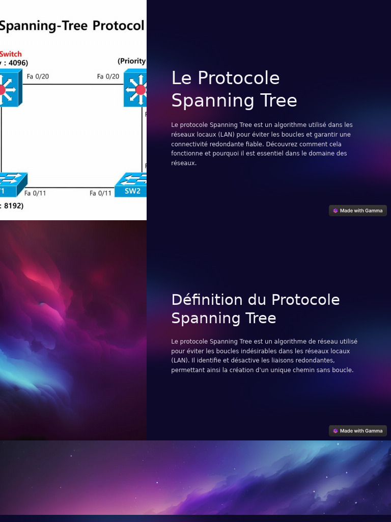 Le-Protocole-Spanning-Tree | PDF | Architecture de réseau | Transmission des données