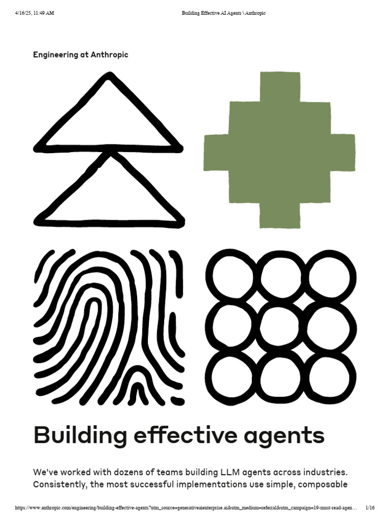 Building Effective AI Agents - Anthropic | PDF | Artificial ...
