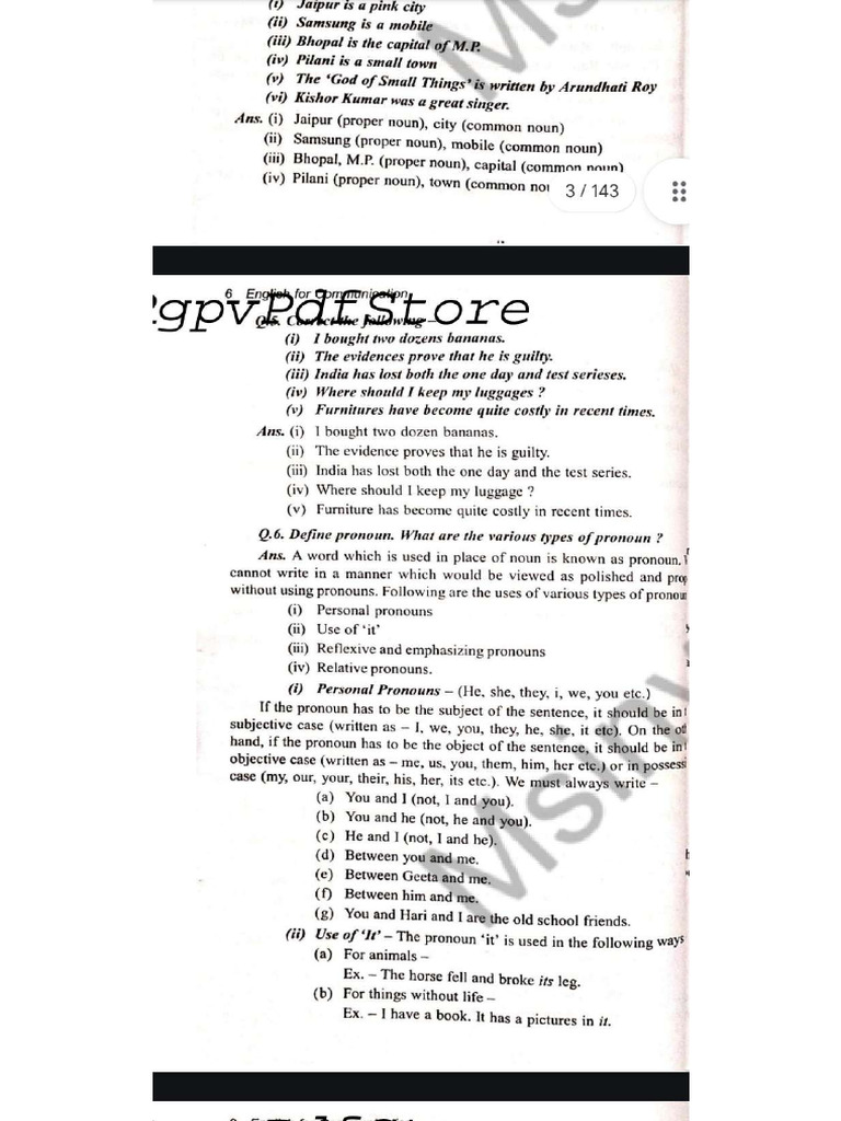English Communication Part 4 | PDF
