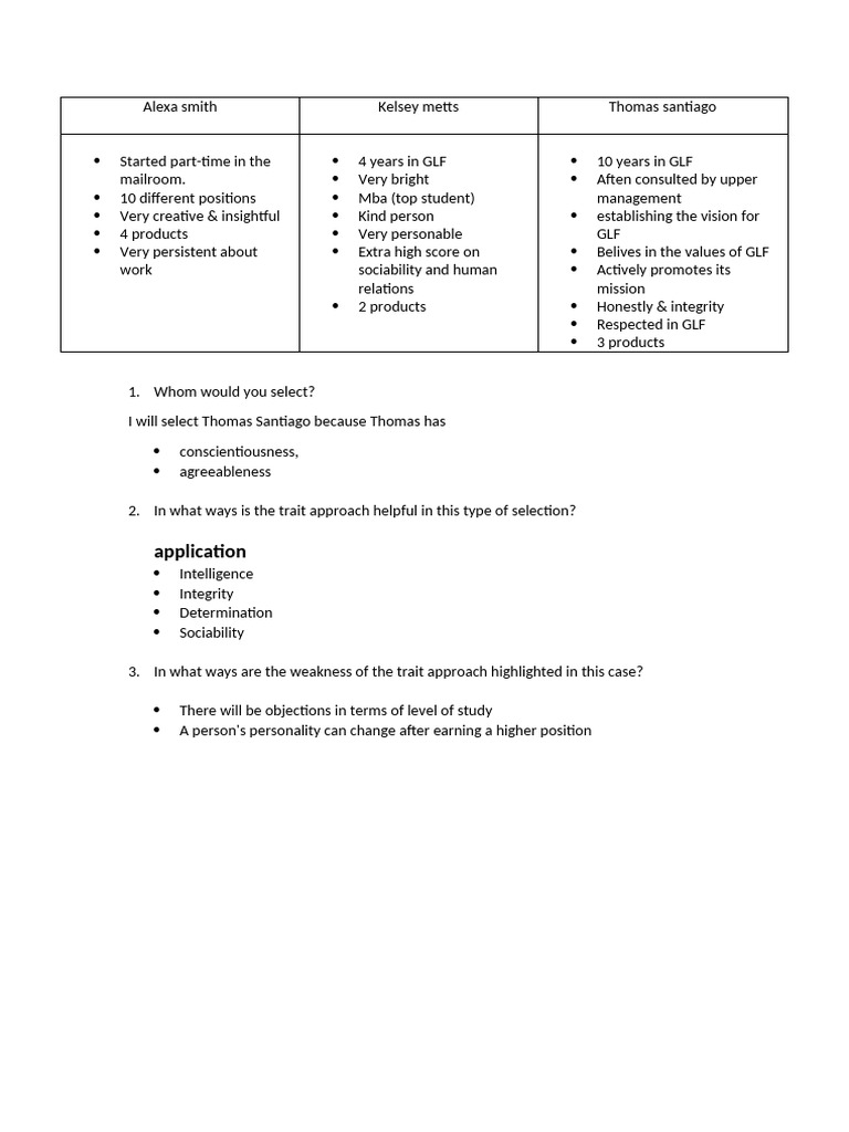 Case Study 1 (MGT783) | PDF
