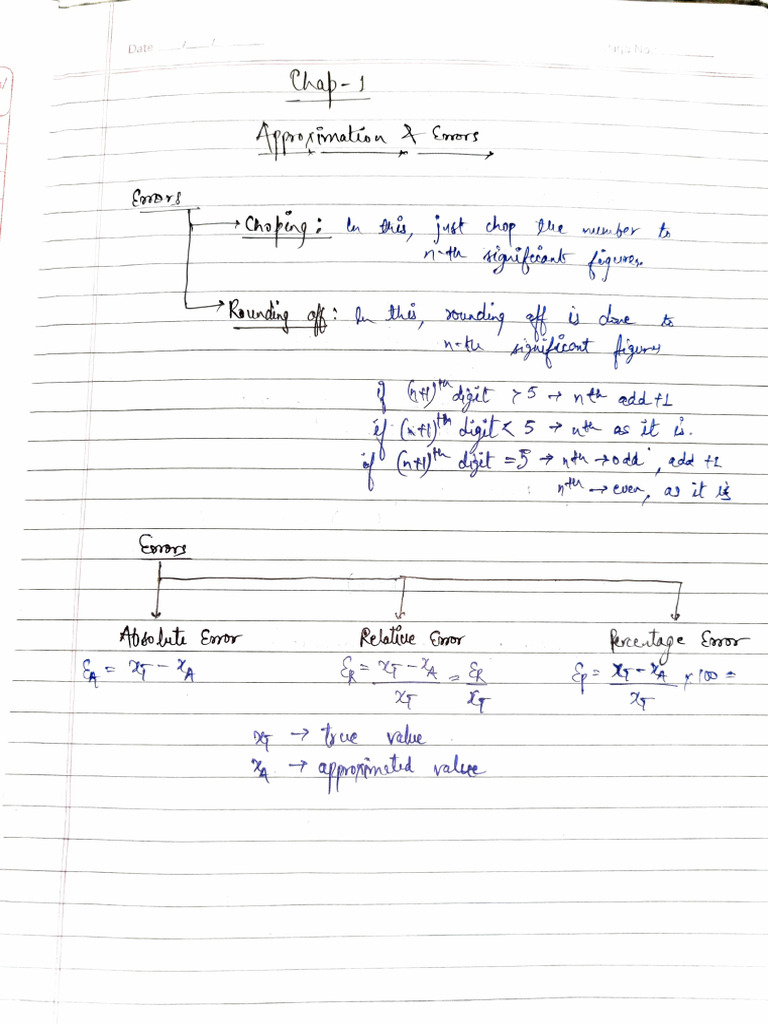 Numerical Methods And Ode Pdf