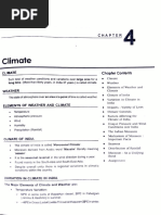 Class Ix Geography Chapter-4 Climate | PDF | Monsoon | Rain