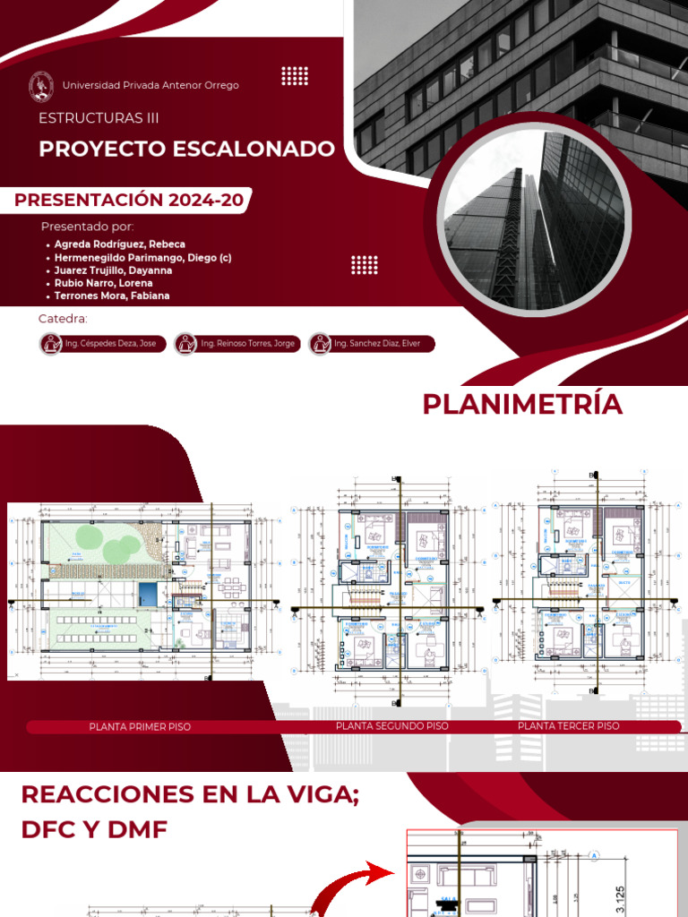 Ef - G7 Proyecto Escalonado - Estructuras Iii | PDF | Hormigón | Viga ...
