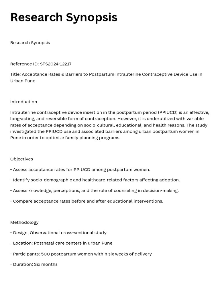 Research Synopsis - 20250220 - 121758 - 0000 | PDF
