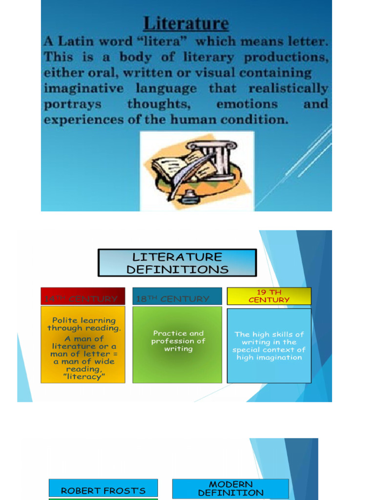 Types of Literature - PPTX 1 | PDF