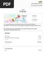 Ride Invoice for Shivam Singh | PDF | Invoice | Government Finances