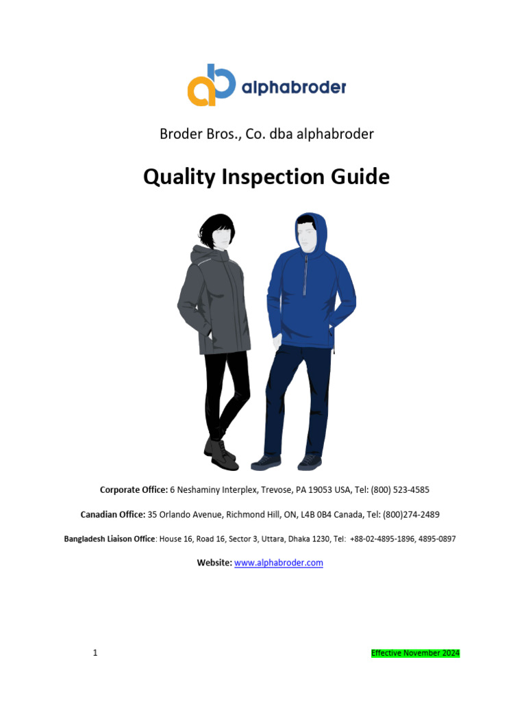 QUALITY INSPECTION GUIDE 24 | PDF