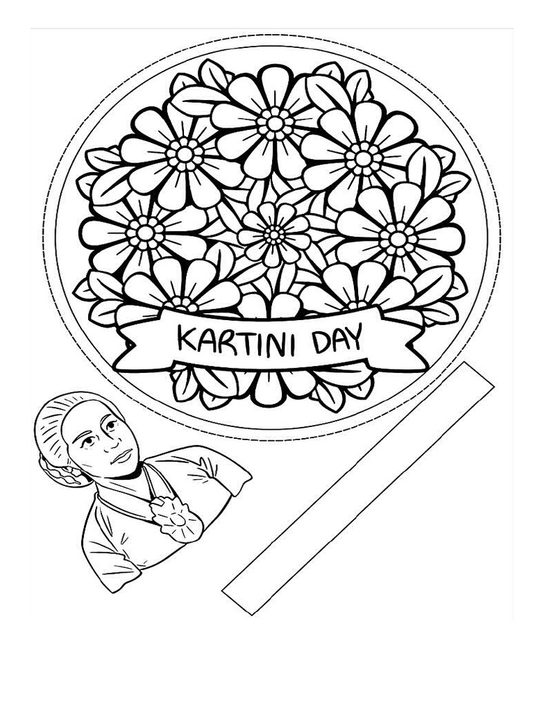 Mewarnai Kartini 3D | PDF