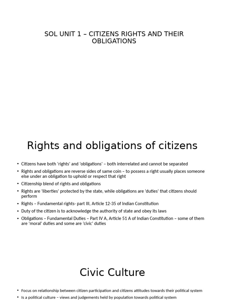 Duties and Rights of Citizens | PDF | Citizenship | Audit