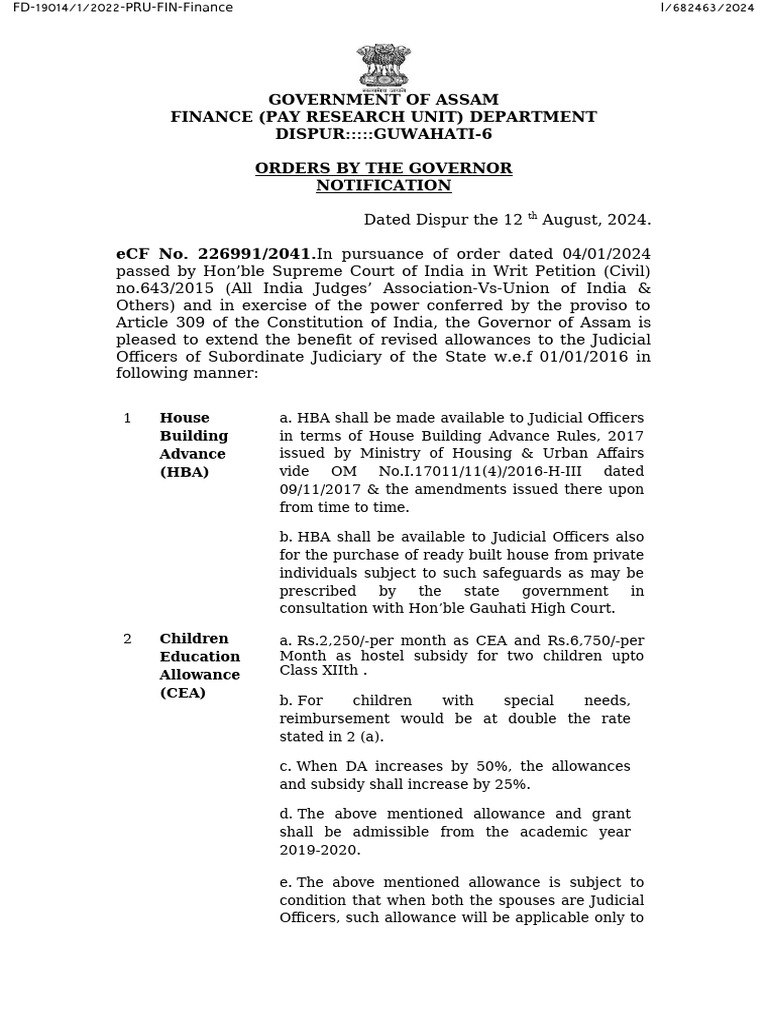 Snjpc Allowance | PDF | Telephone