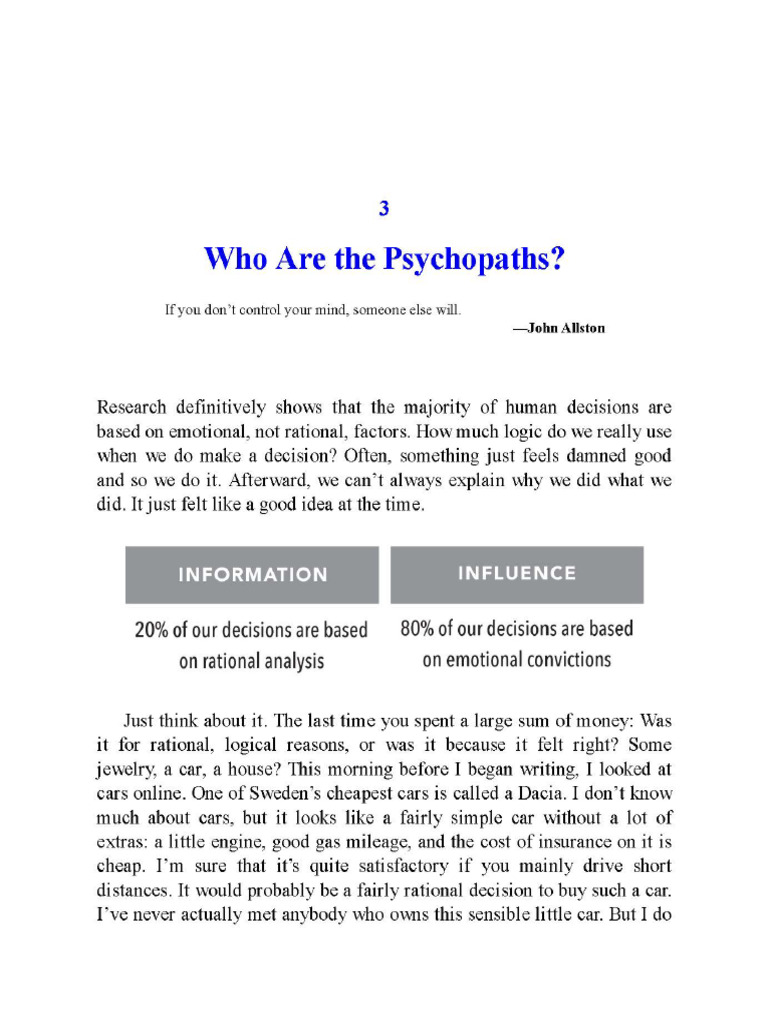 Surrounded by Psychopaths, by Thomas Erikson - Page - 045 | PDF