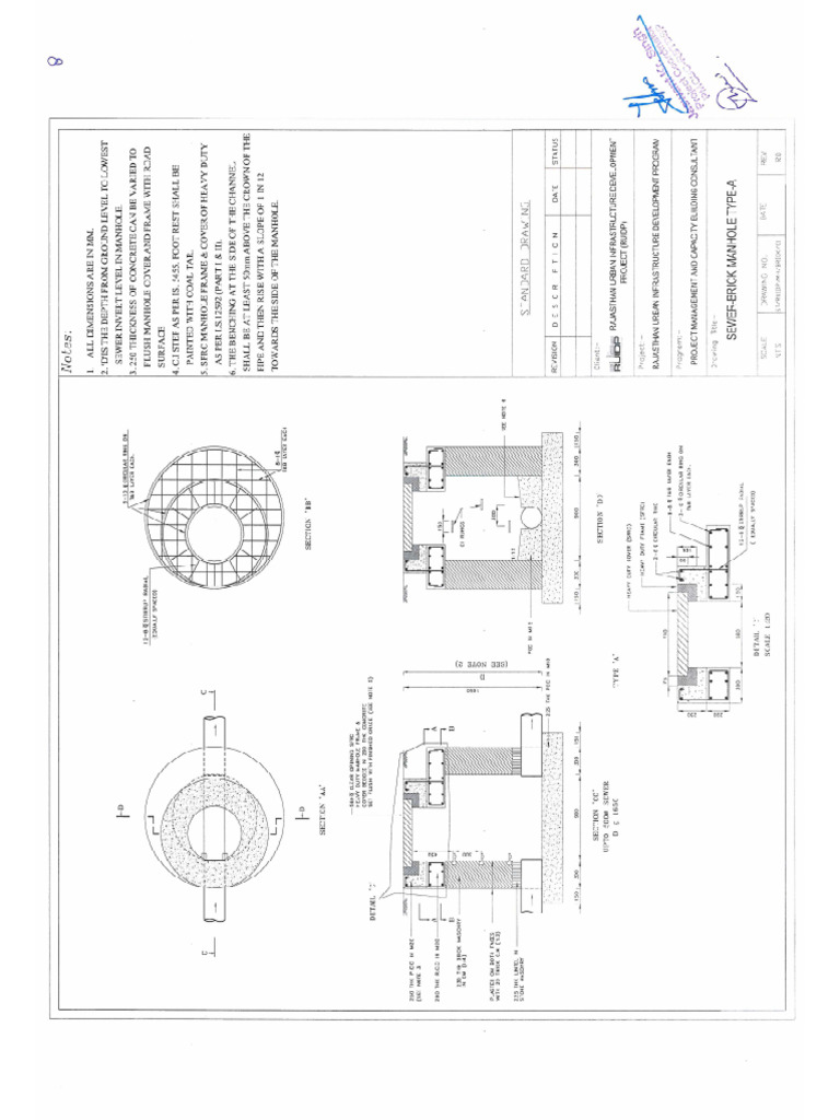 Brick Manhole | PDF