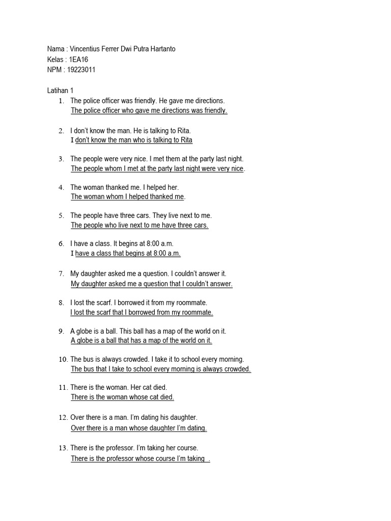 Vincentius Ferrer - 19223011 | PDF