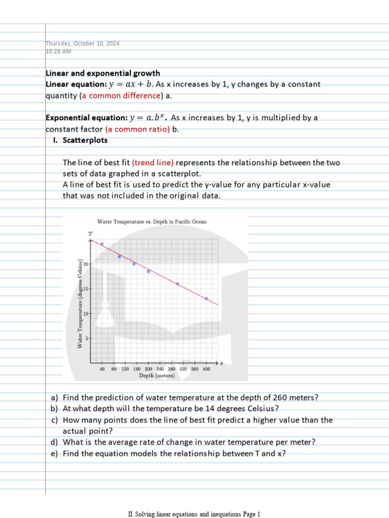 Scatterplots | PDF