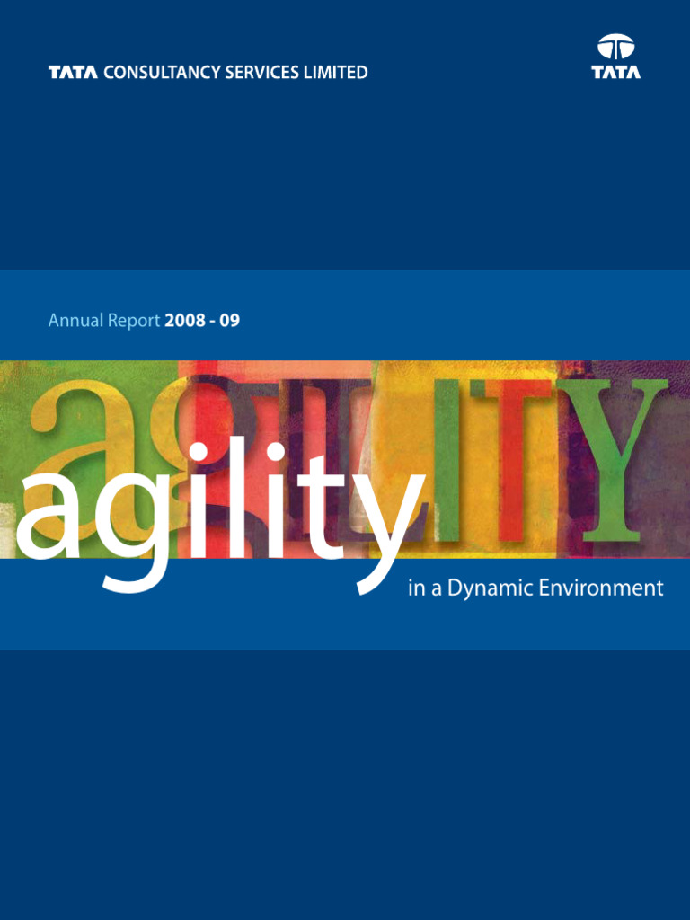 TCS Annual Report 2008-09 Overview | PDF | Innovation | Business