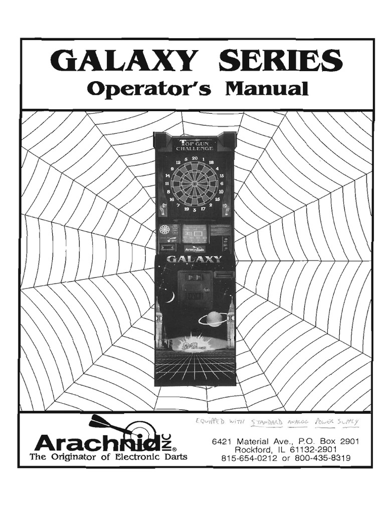 Arachnid Galaxy Manual | PDF
