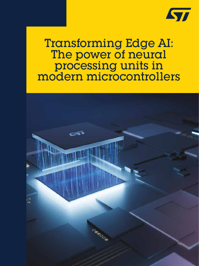 Transforming Edge Ai With Npus in Microcontrollers | PDF | Artificial Intelligence ...