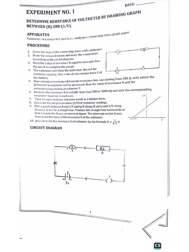 Physics Practical Class 12 | PDF
