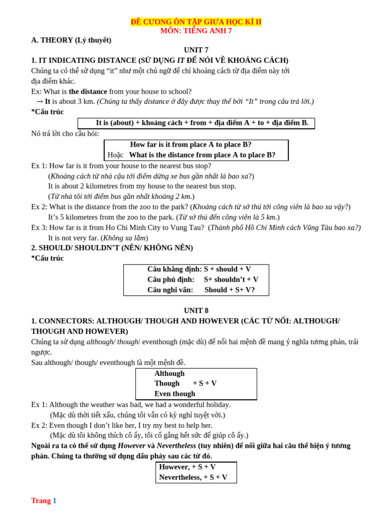 thuvienhoclieu.com-De-cuong-on-tap-giua-HK2-Tieng-Anh-7-global-24-25 | PDF