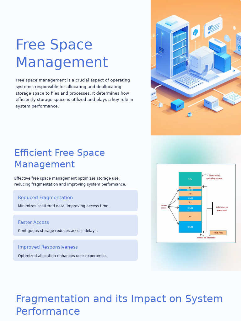 Free Space Management | PDF | Information Technology | Software Engineering