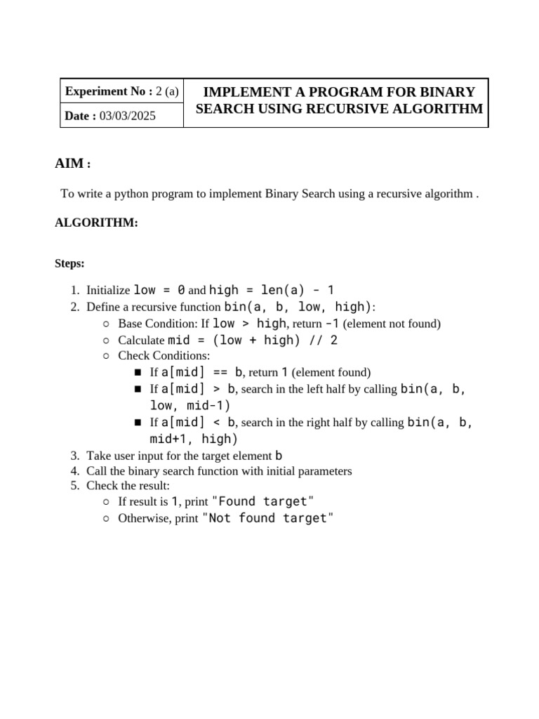II SEM RECORD Krish 2 | PDF | Mathematics | Algorithms And Data Structures