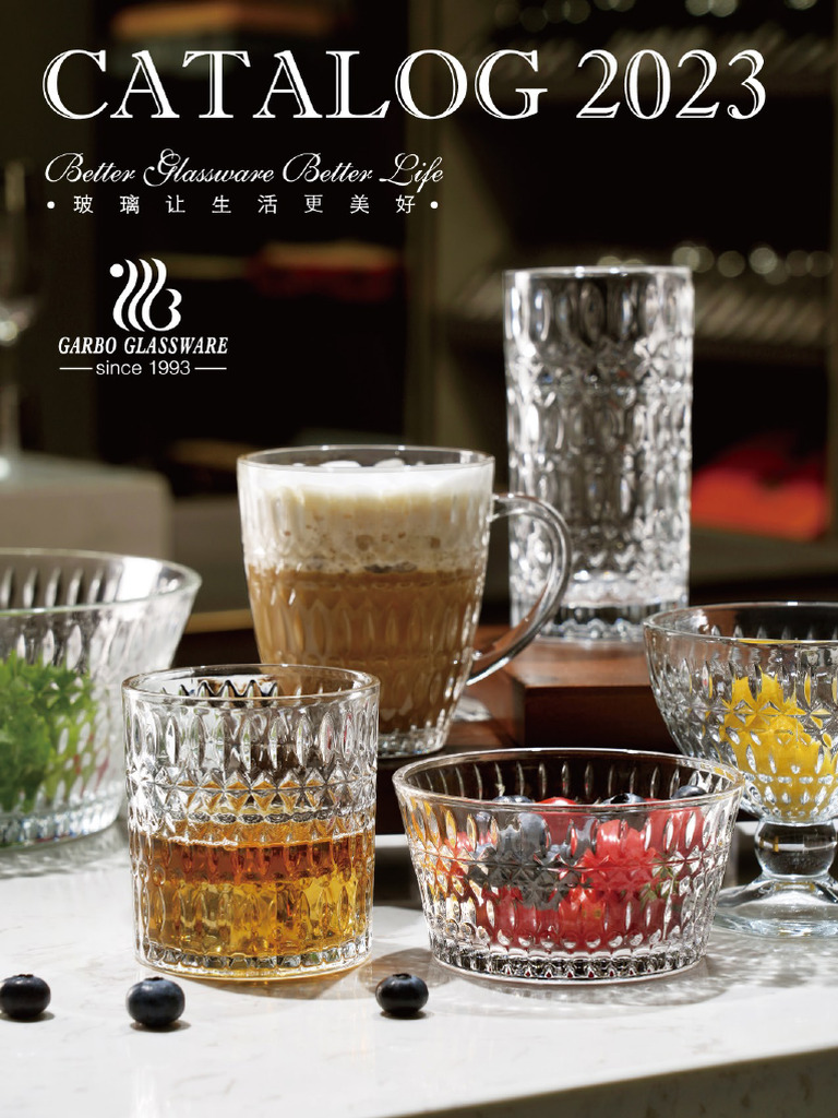 Catalog of Garbo Glassware 2023 | PDF