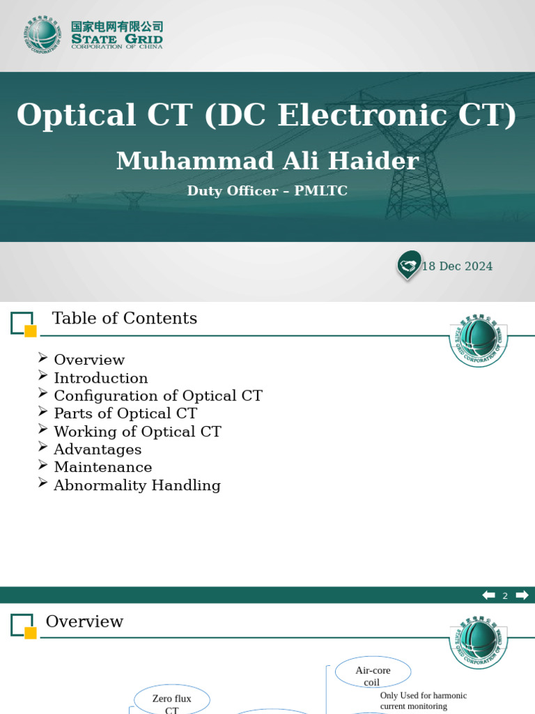 Optical CT by M Ali Haider | PDF | Resistor | Inductor