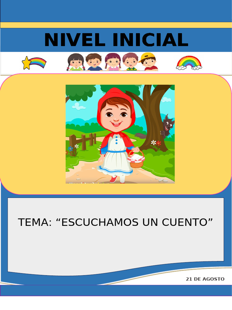 (3) 21 DE AGOSTO INICIAL - EDITORIAL DIONICIO | PDF | Caperucita Roja | Información