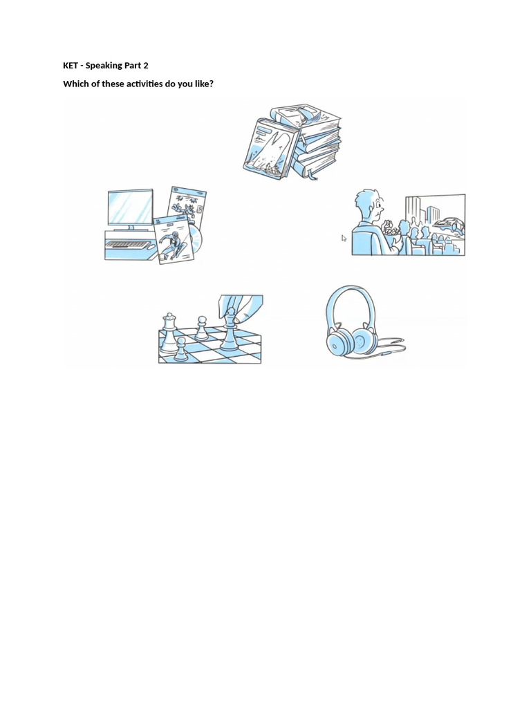 KET 2020 Speaking Part 2 V | PDF