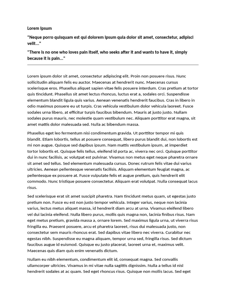 Khansolo Lorem | PDF