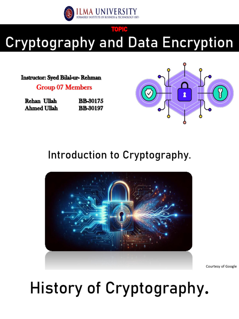 Cryptography and Data Encryption | PDF | Encryption | Cryptography