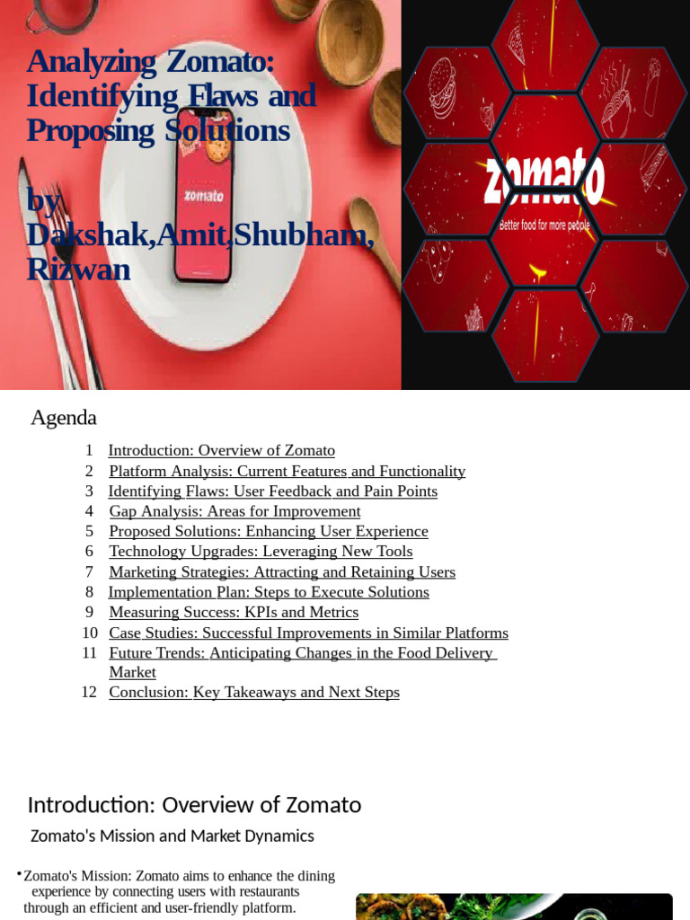 Zomato: Flaws and Solutions Analysis | PDF | Usability | Employee Retention