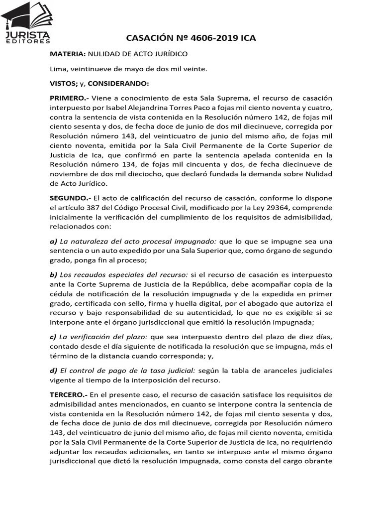 CC Articulo 274 | PDF | Caso de ley | Ley procesal
