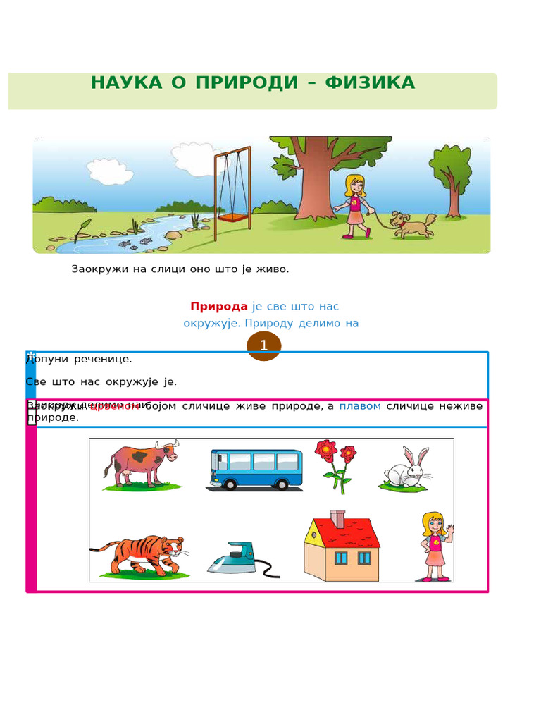 Priroda I Prirodne Pojave | PDF