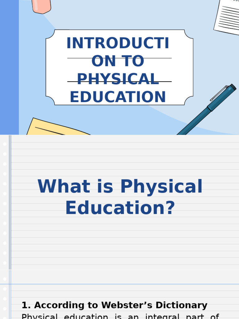 INTRODUCTION-TO-PHYSICAL-EDUCATION | PDF | Physical Education | Sports