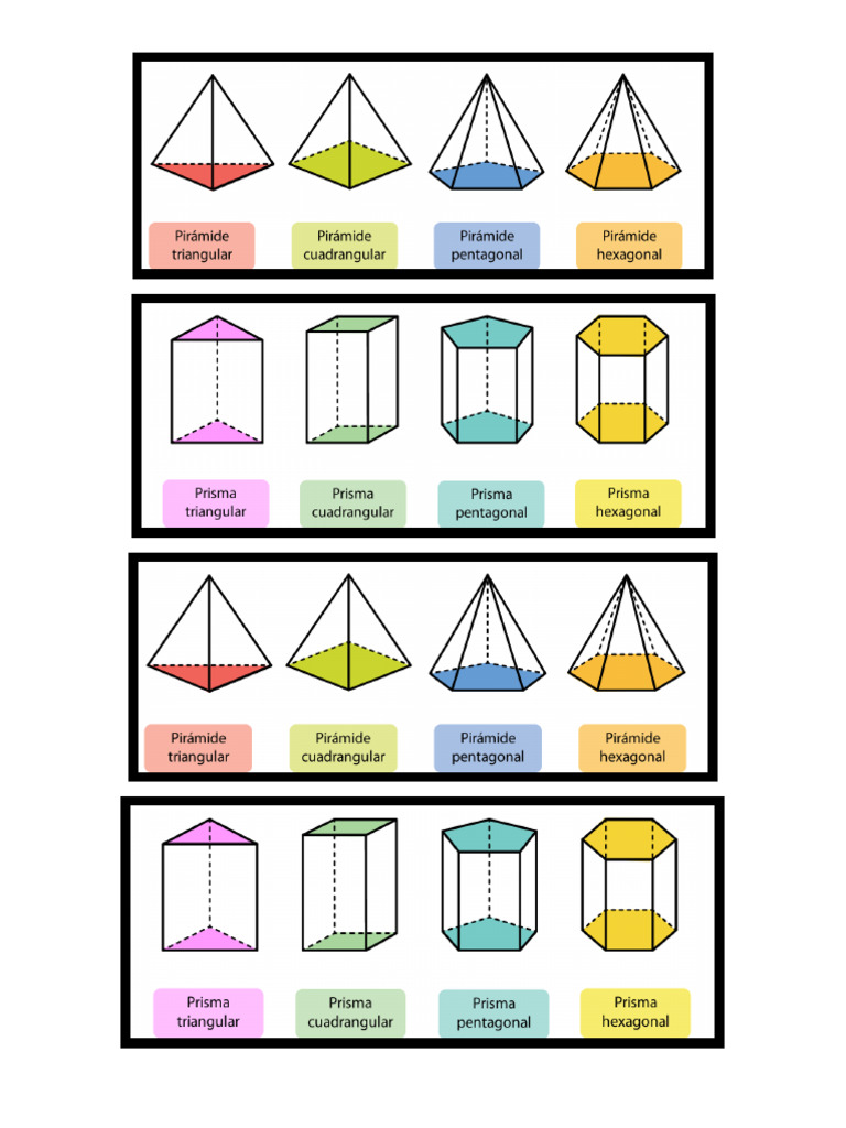 Prismas y Piramides | PDF