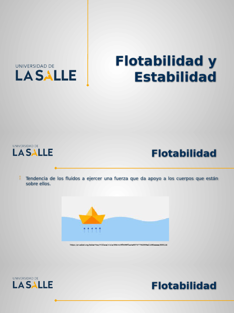 Flotabilidad y Estabilidad | PDF | Flotabilidad | Cantidad