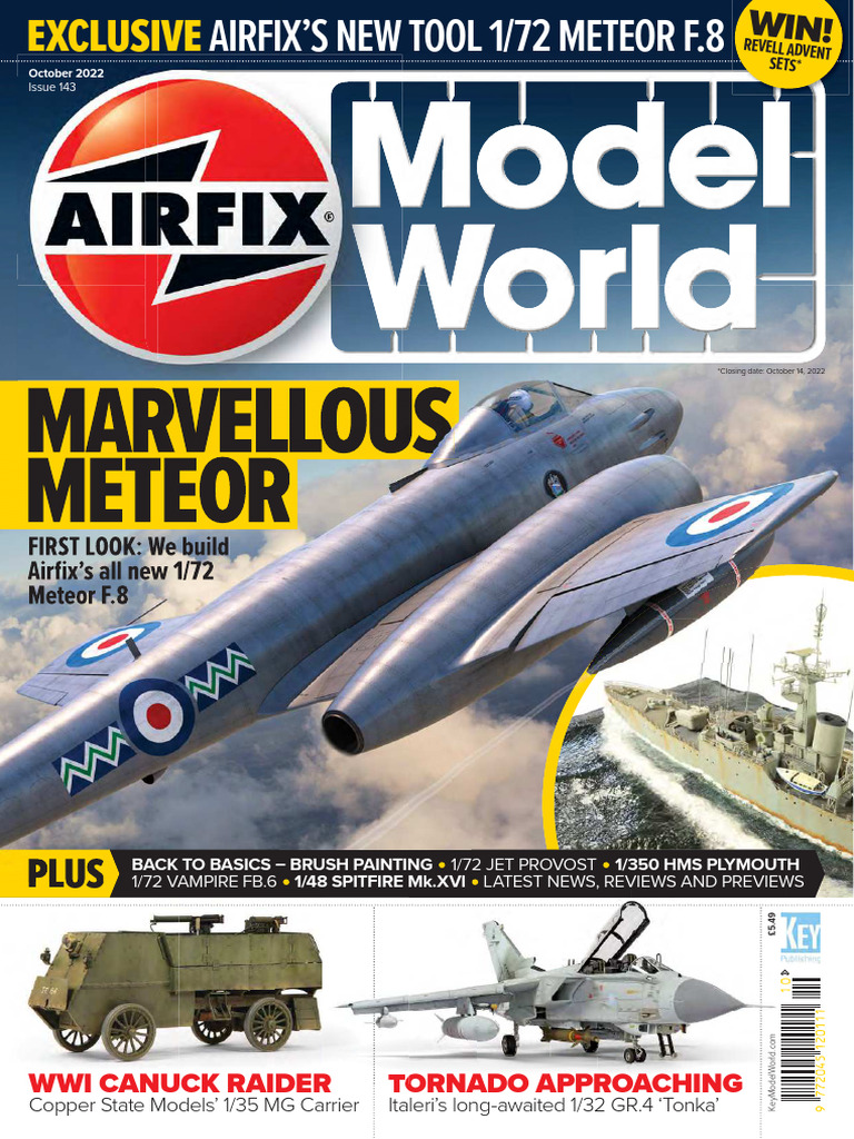 Airfix Model World Issue 143 October 2022 | PDF | Aviation | Aircraft