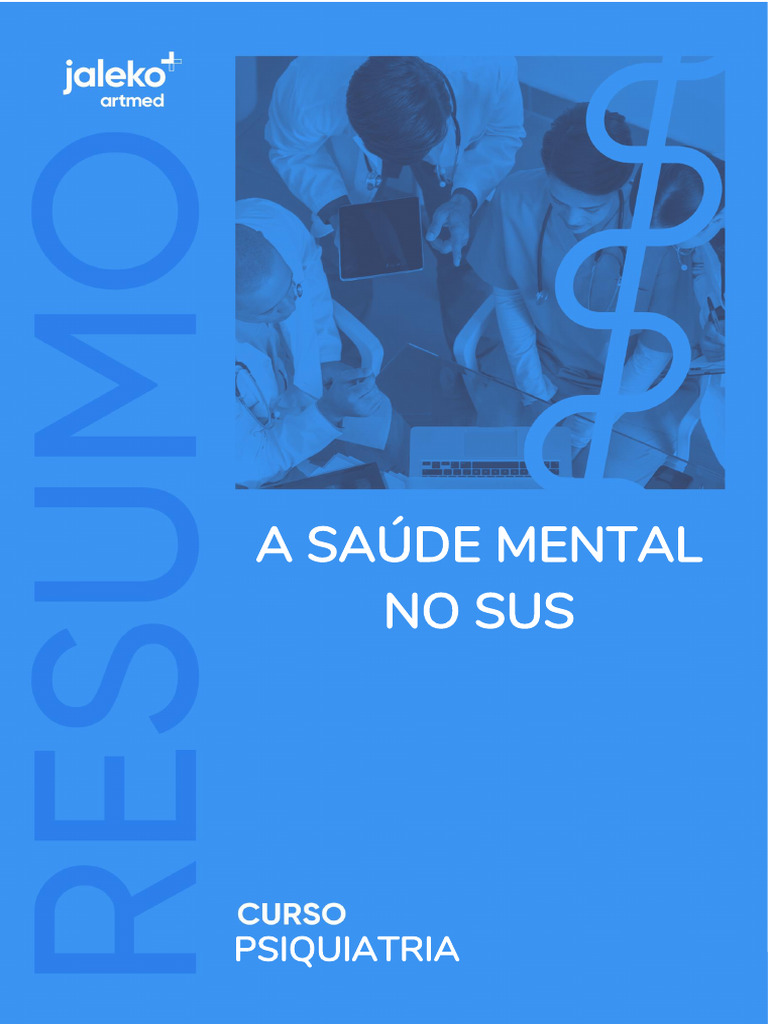 62bb4be71f1d1 - Saude Mental No Sus (Resumo Jaleko) at | PDF | Saúde ...