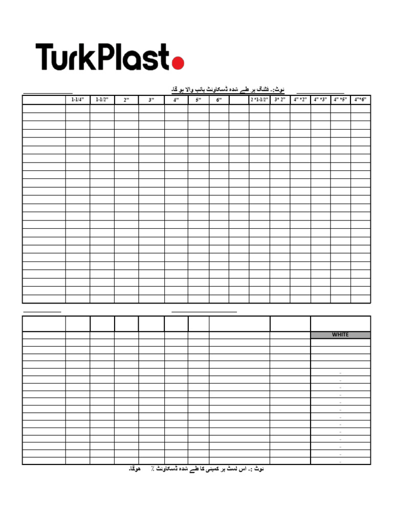 TURK PLAST (UPVC) 25-09-2021 | PDF | Building Engineering | Building ...