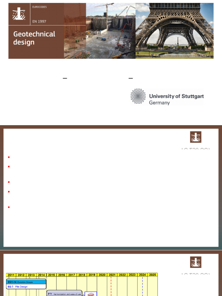 Paris Presentation Pile Foundations | PDF | Geotechnical Engineering | Deep Foundation