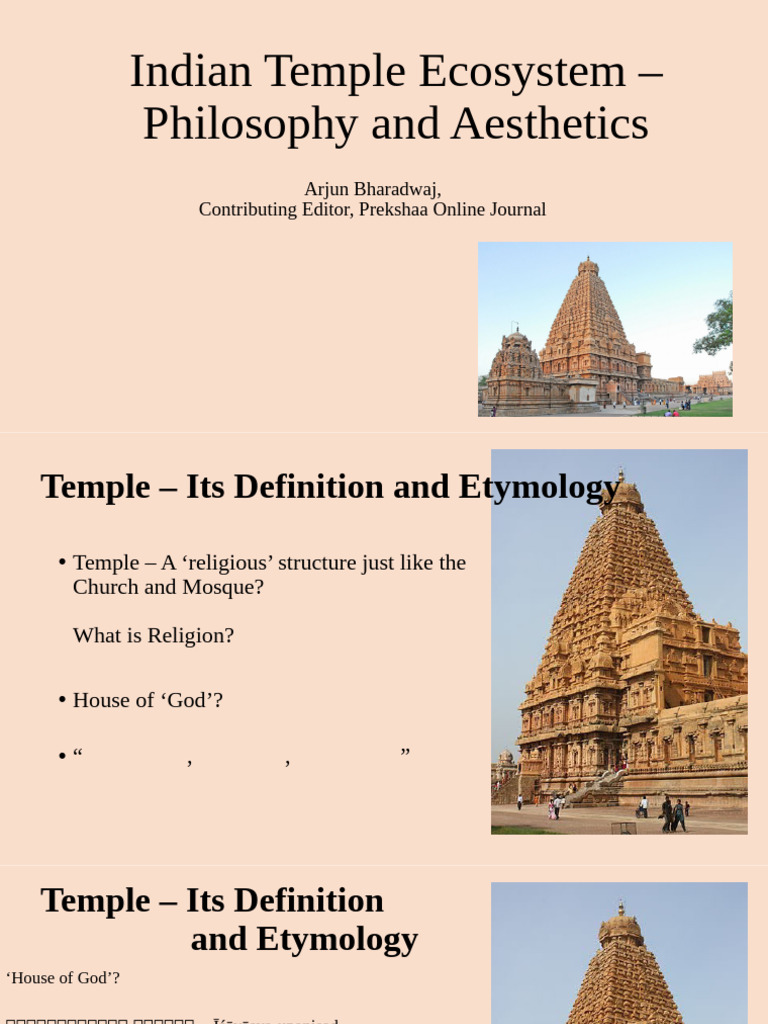Indian Temple Ecosystem | PDF | Angkor