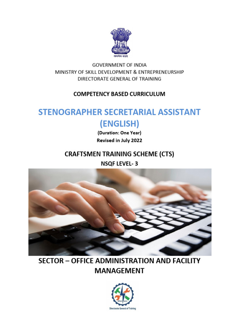 Stenographer Assistant Curriculum Guide | PDF | Spreadsheet | Microsoft ...