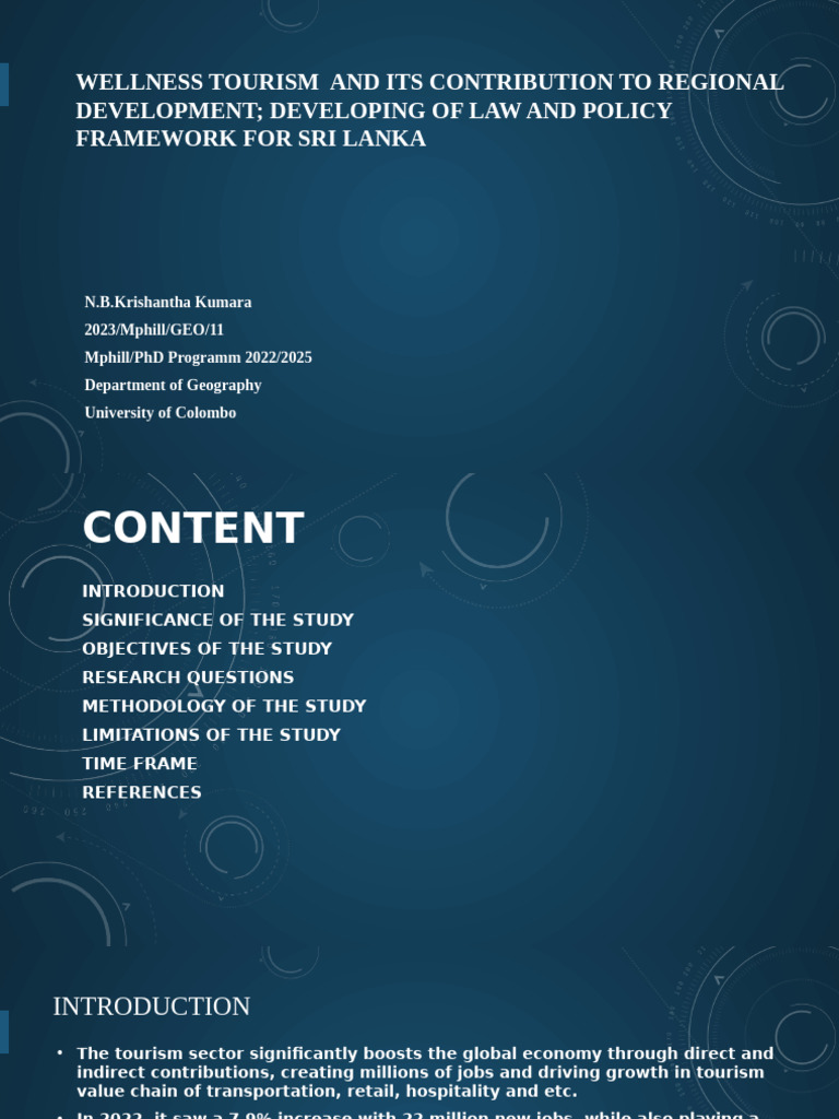 Wellness Tourism and Its Contribution To Regional Development | PDF | Ayurveda | Tourism