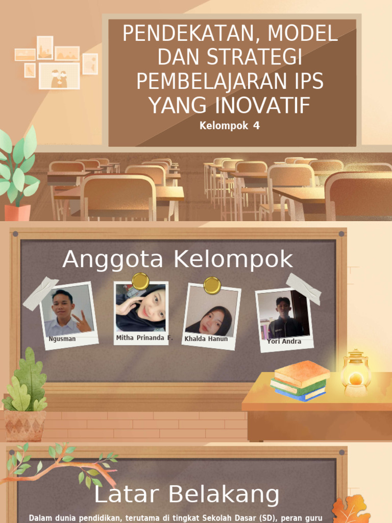 Model Inovatif Pembelajaran IPS SD | PDF