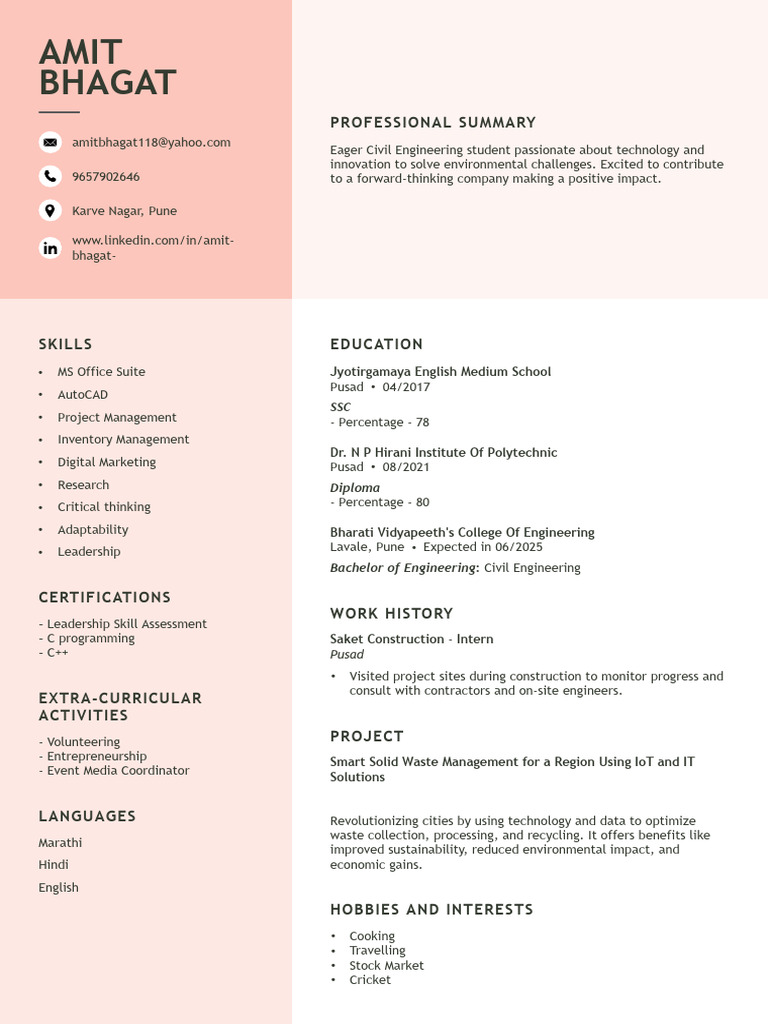 Amit Resume | PDF