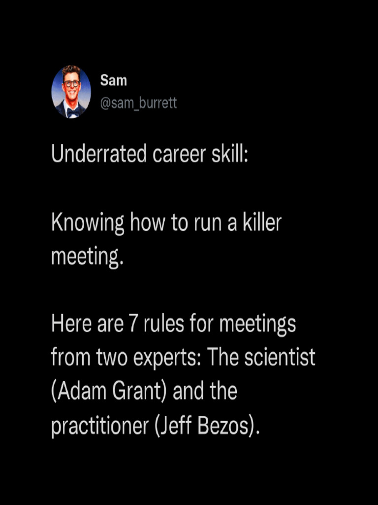 7 Rules For Awesome Meetings 1674339891 | PDF