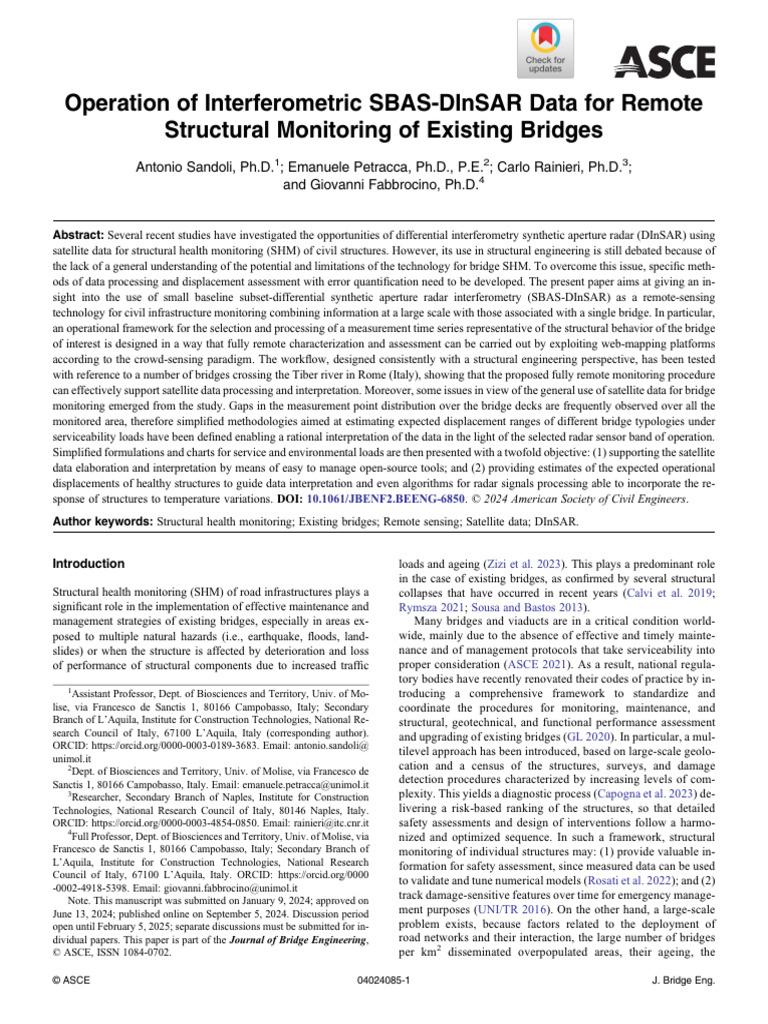 sandoli-et-al-2024-operation-of-interferometric-sbas-dinsar-data-for-remote-structural ...