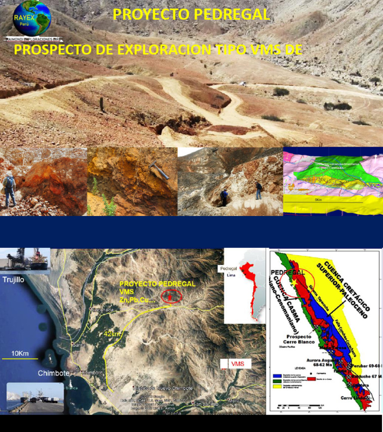 Proyecto Pedregal: Exploración VMS Perú | PDF